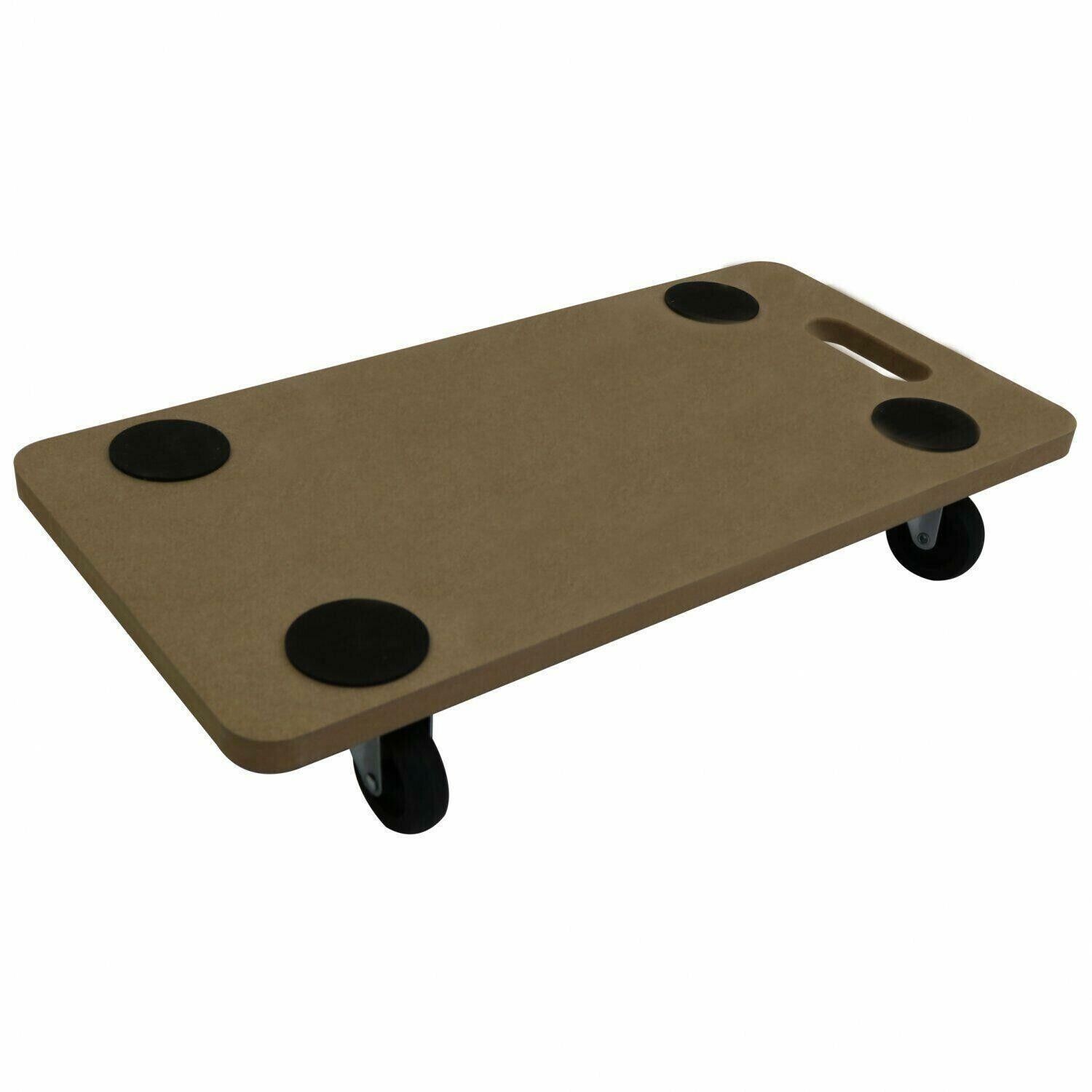 Heavy Duty Hand Dolly Furniture Wooden Trolley Cart Moving Platform ...