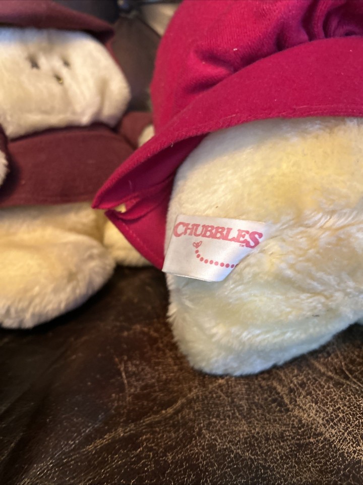 Vintage 1980s Animal Fair 3 Chubbles Chiggles And Friends Plush Toy Lot ...