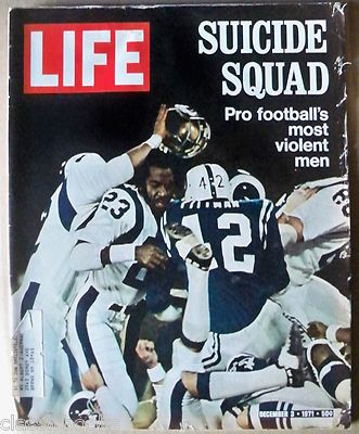 Life Magazine, December 3, 1971 - Los Angeles Rams and Baltimore Colts ...