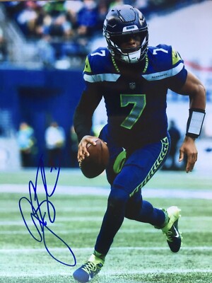 Autographed Geno Smith Seattle Seahawks Signed 8x10 Photo Auto Picture ...