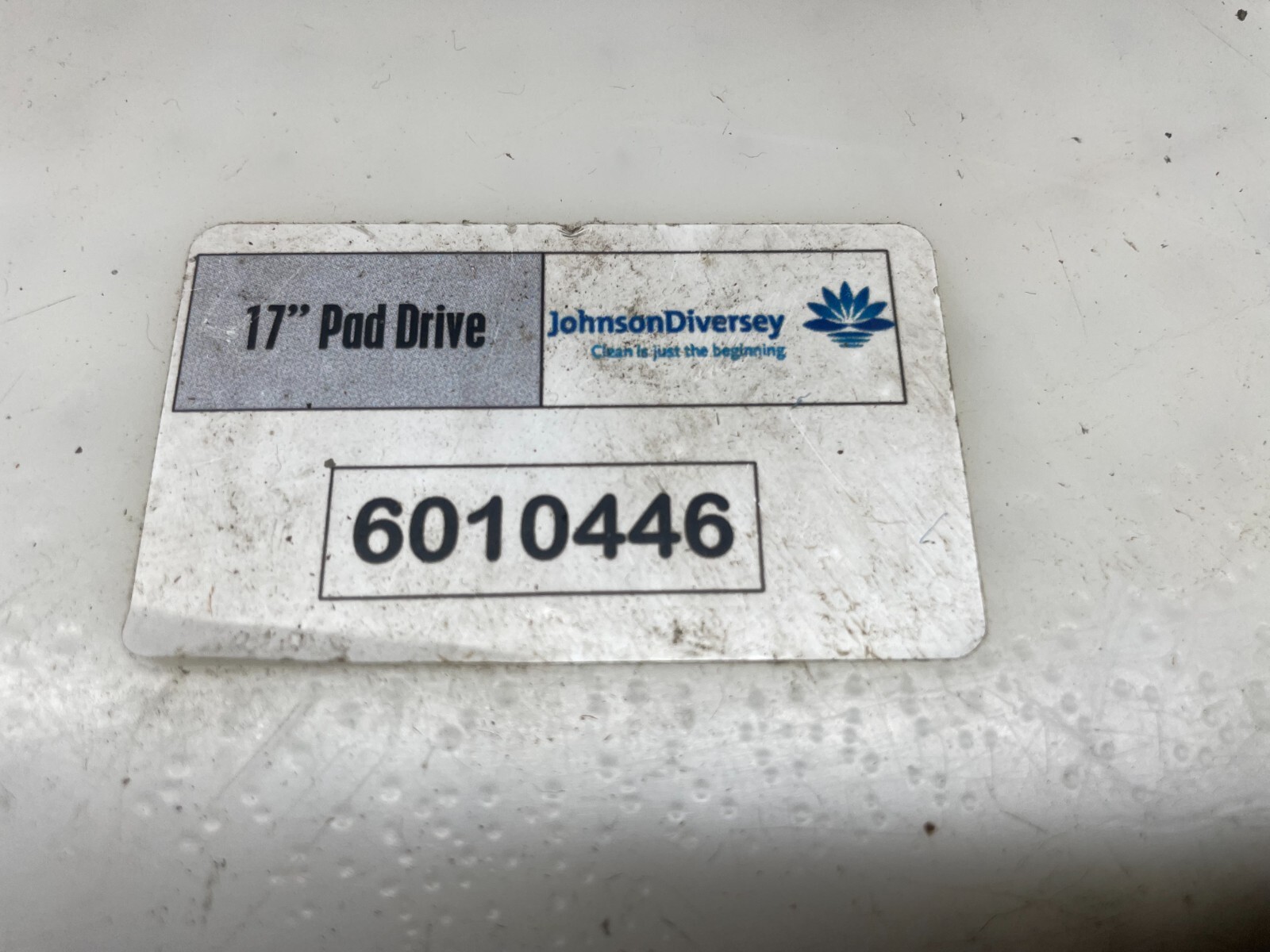 Jeyes Hygiene Taski Ranger floor Drive Board Plate Disc 450mm 17 ...