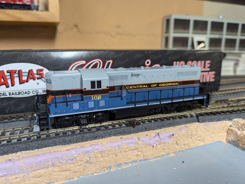 JT: Atlas Classic RTR EMD GP7: CG CofG Central of Georgia #107 - Item ...