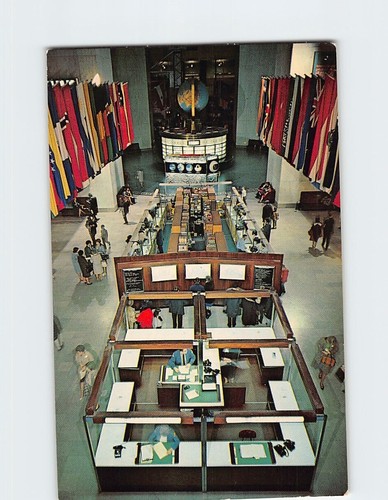 Postcard Main Lobby Museum of Science & Industry Chicago Illinois USA ...