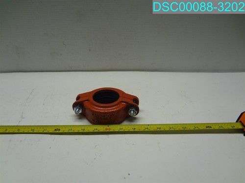 QTY=24:Victaulic Grooved Reducing Coupling 500psi Orange Enamel EPDM2-1 ...