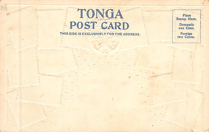 Tonga - Tongan stamps - Philatelic postcard - Publ. O. Zieher | eBay