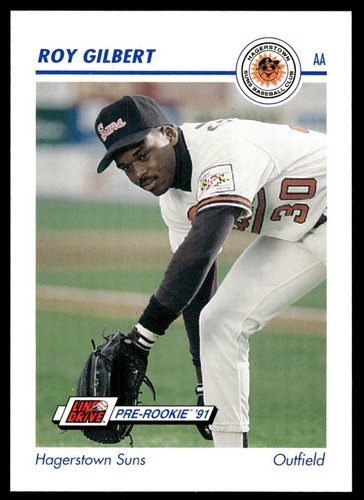 1991 Line Drive AA Baseball Card Roy Gilbert Hagerstown Suns #230 | eBay