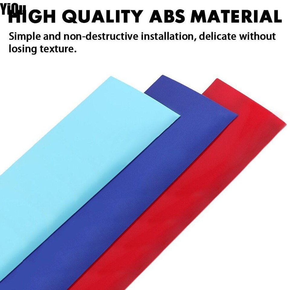 BMW 3 4 5 6 7 Series M Performance Stripe Decal Front Bumper Stickers ...