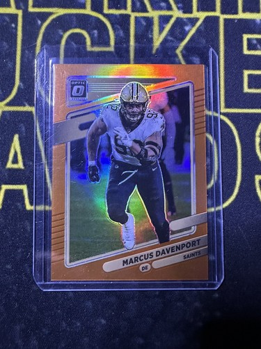 2021 Panini Donruss Optic Orange Prizm /199 Marcus Davenport #167 | eBay