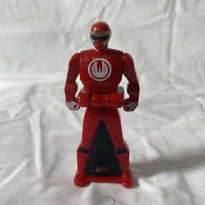 Kaizoku Sentai Hurricaneger 3" Hurricane Red Power Ranger Key Bandai ...