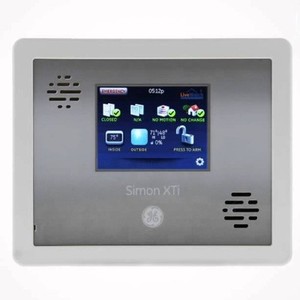 GE SIMON XTI TOUCH SCREEN WIRELESS HOME SECURITY SYSTEM ALARM MAIN UNIT ...