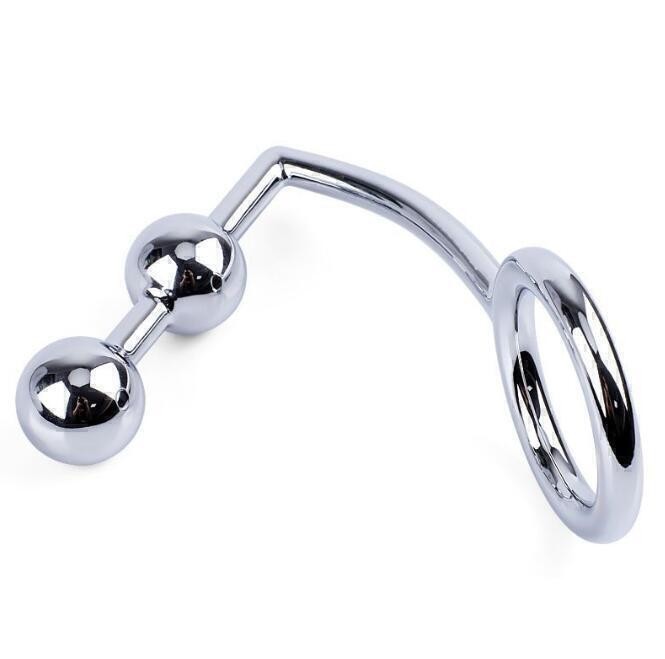 Stainless-Steel-Hanger-Hook-Cleek-With-Ring-Metal-Anal-Sex-Couple-Adult ...