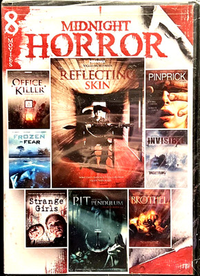 BRAND NEW! 8 Movies Midnight Horror (DVD, 2012) Echo Bridge! HORROR ...