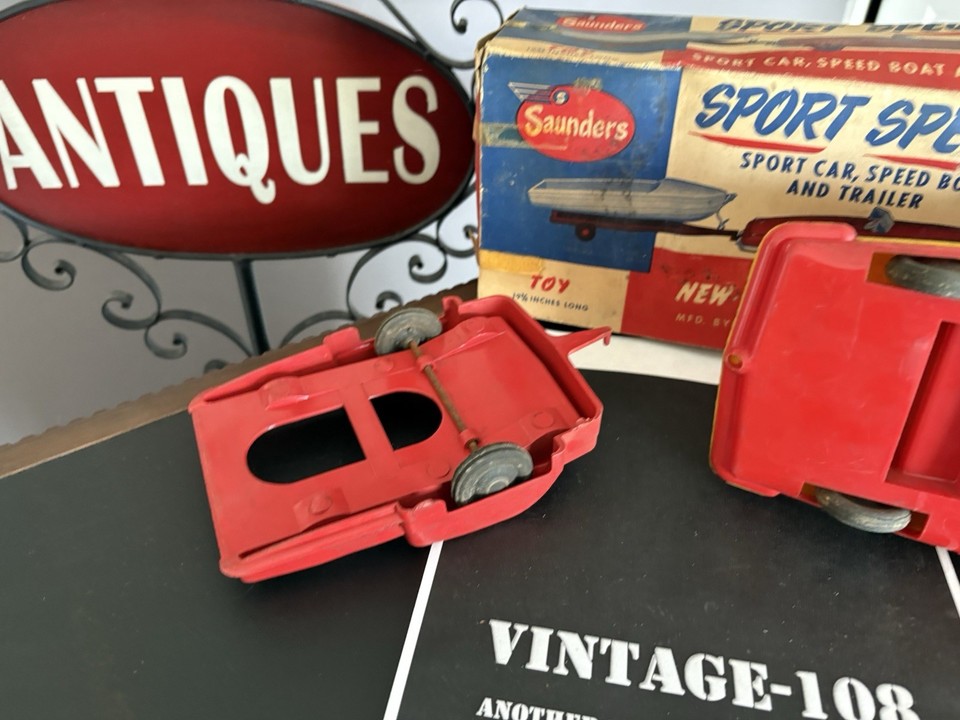 Vintage 50’s Saunders Sport Special, Sport Car & Trailer, w/original ...