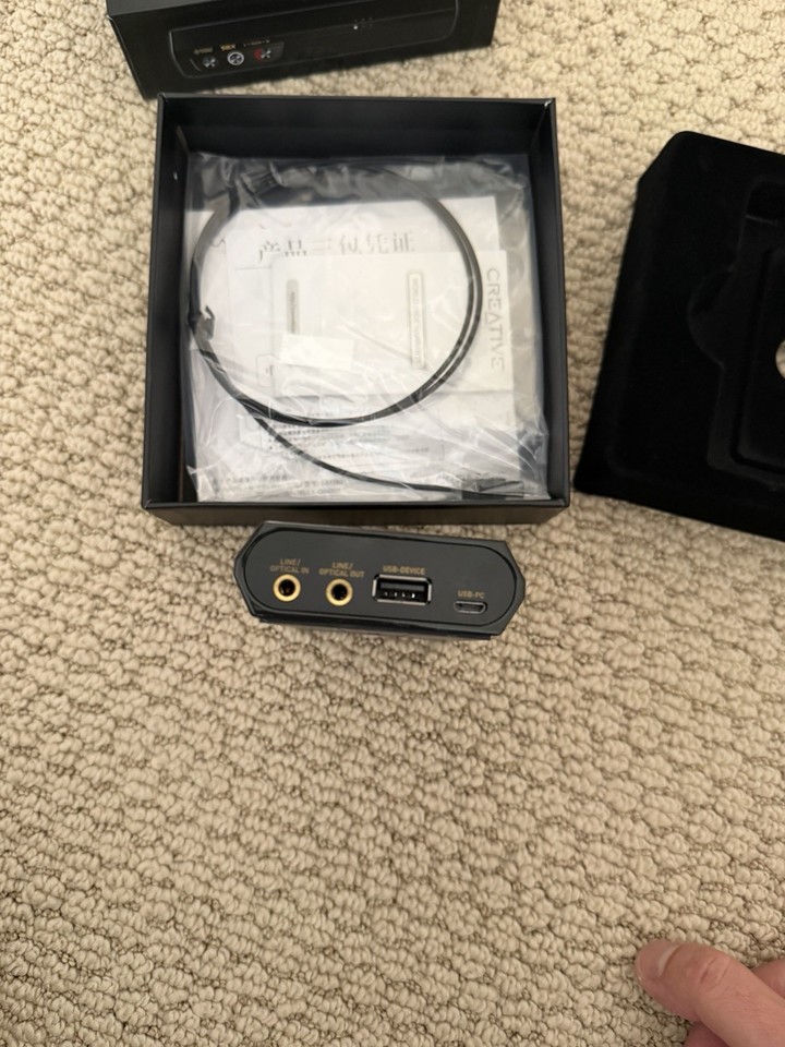 Creative Sound BlasterX G5 Pro Gaming 7.1 HD Headphone Amplifier ...