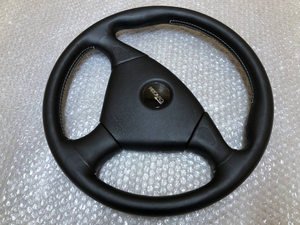 Poignée de volant en cuir spéciale Momo Recaro sans gonfleur 37 Lan Evo ...