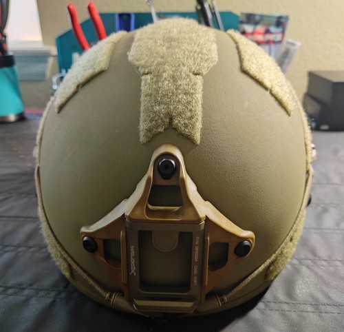 Revision Caiman Ballistic Helmet XL Tan Ops core ach high cut FDE ...