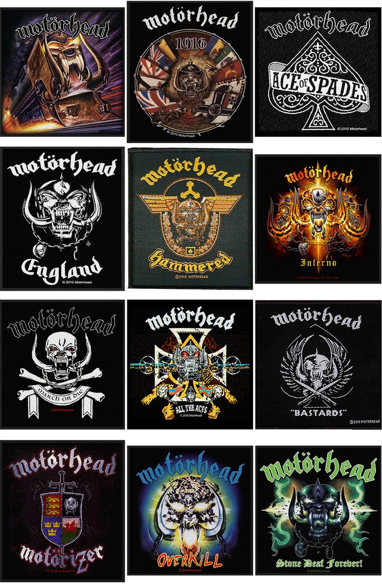 Motorhead Logo MOTORHEAD MERCHANDISE: CLOTHING, LPS, & COLLECTIBLES