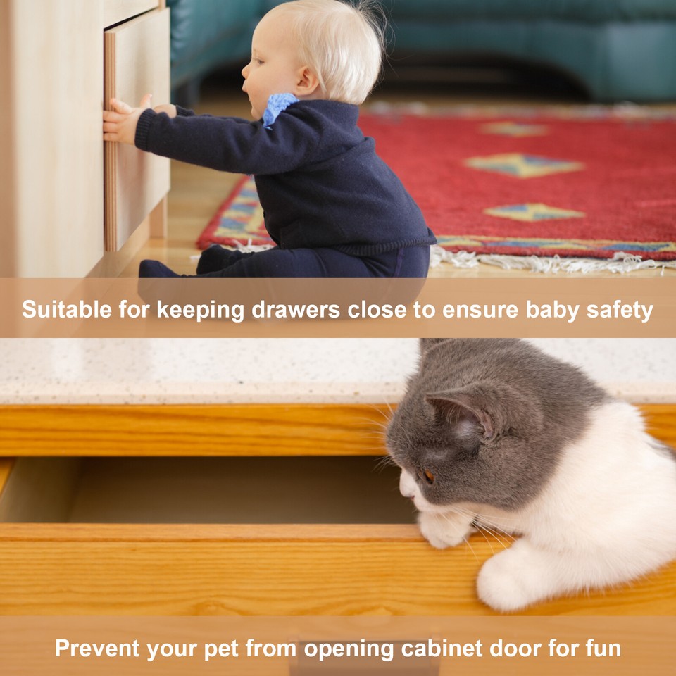 Magnetic Door Closer Cabinet Catch Latch Ultra Thin Drawer Closures ...