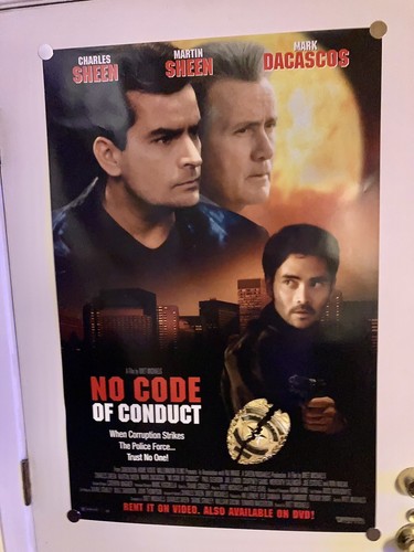 No Code Of Conduct Promotional Poster Dimension Home Video 2000 | eBay UK