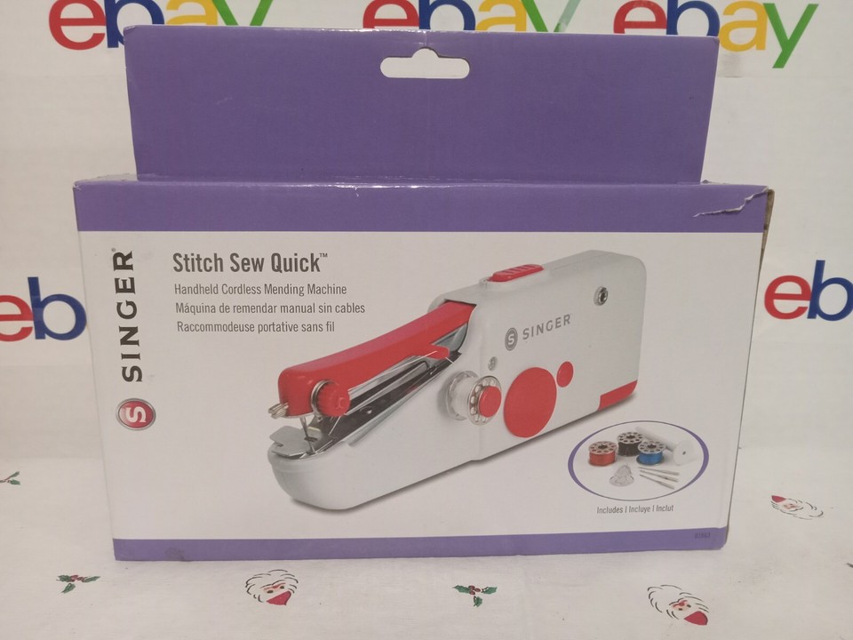 Singer Stitch Sew Quick Handheld Cordless Mending Machine - TESTED ...