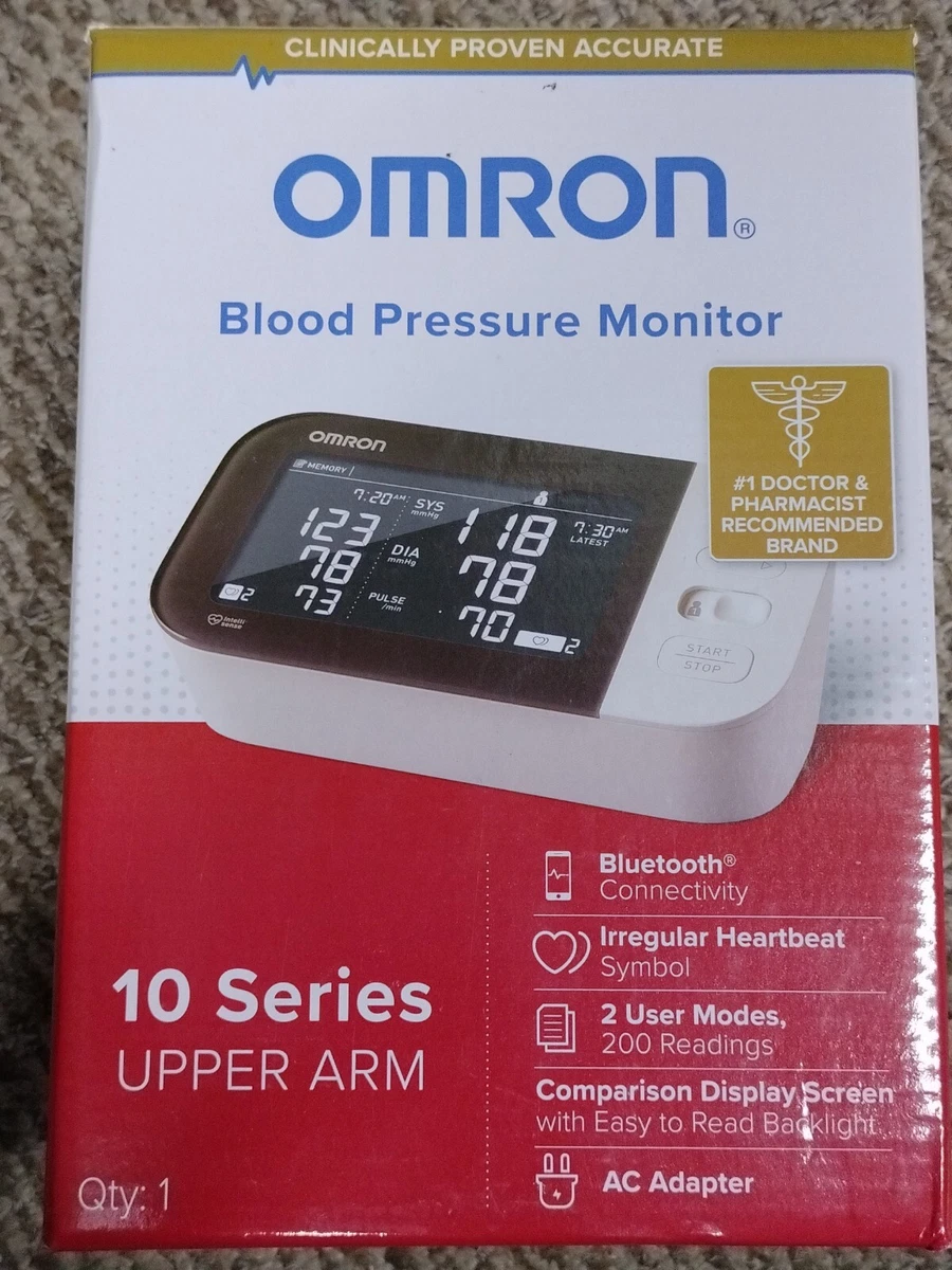 OMRON 10 Series® Wireless Upper Arm Blood Pressure Monitor, 43% OFF