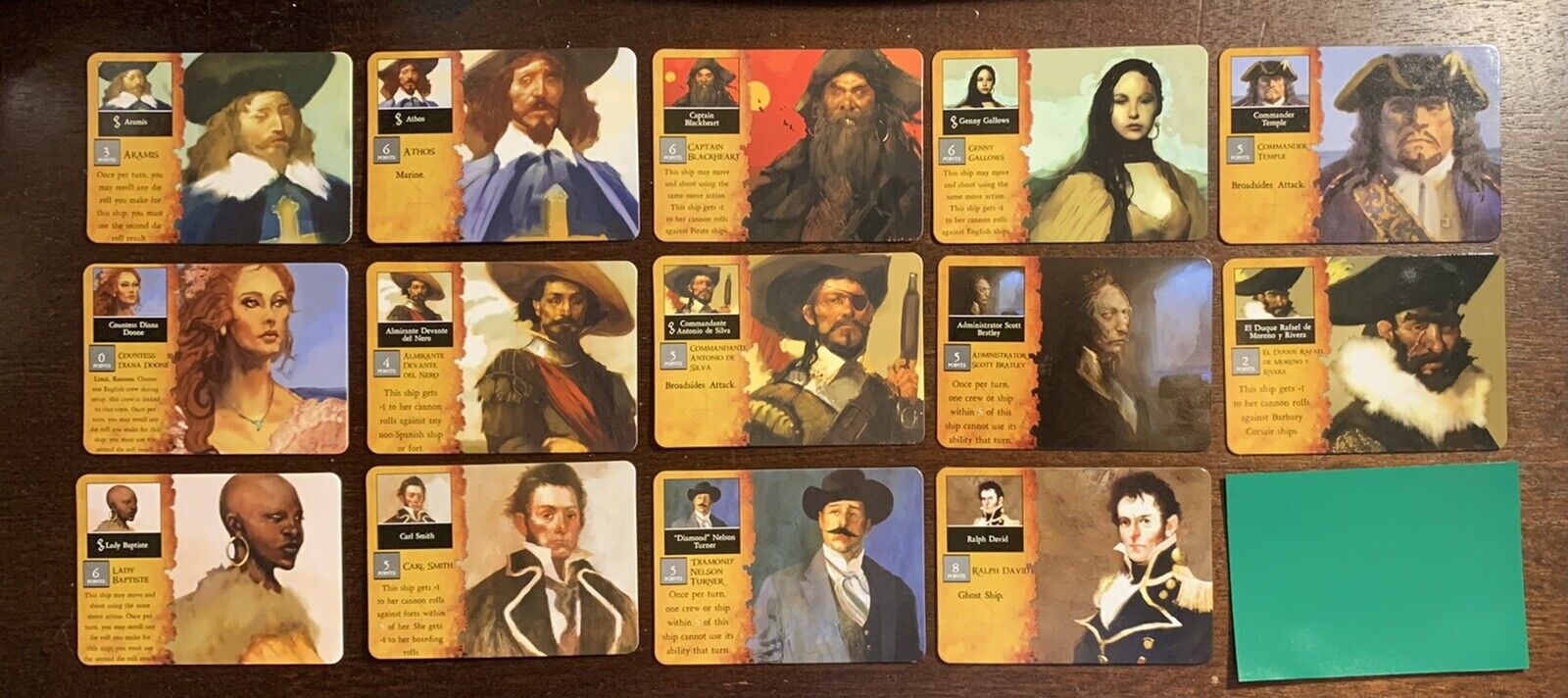 Wizkids Pirates CSG Barbary Coast LE Promo Crew Cards Rare! Pick ...