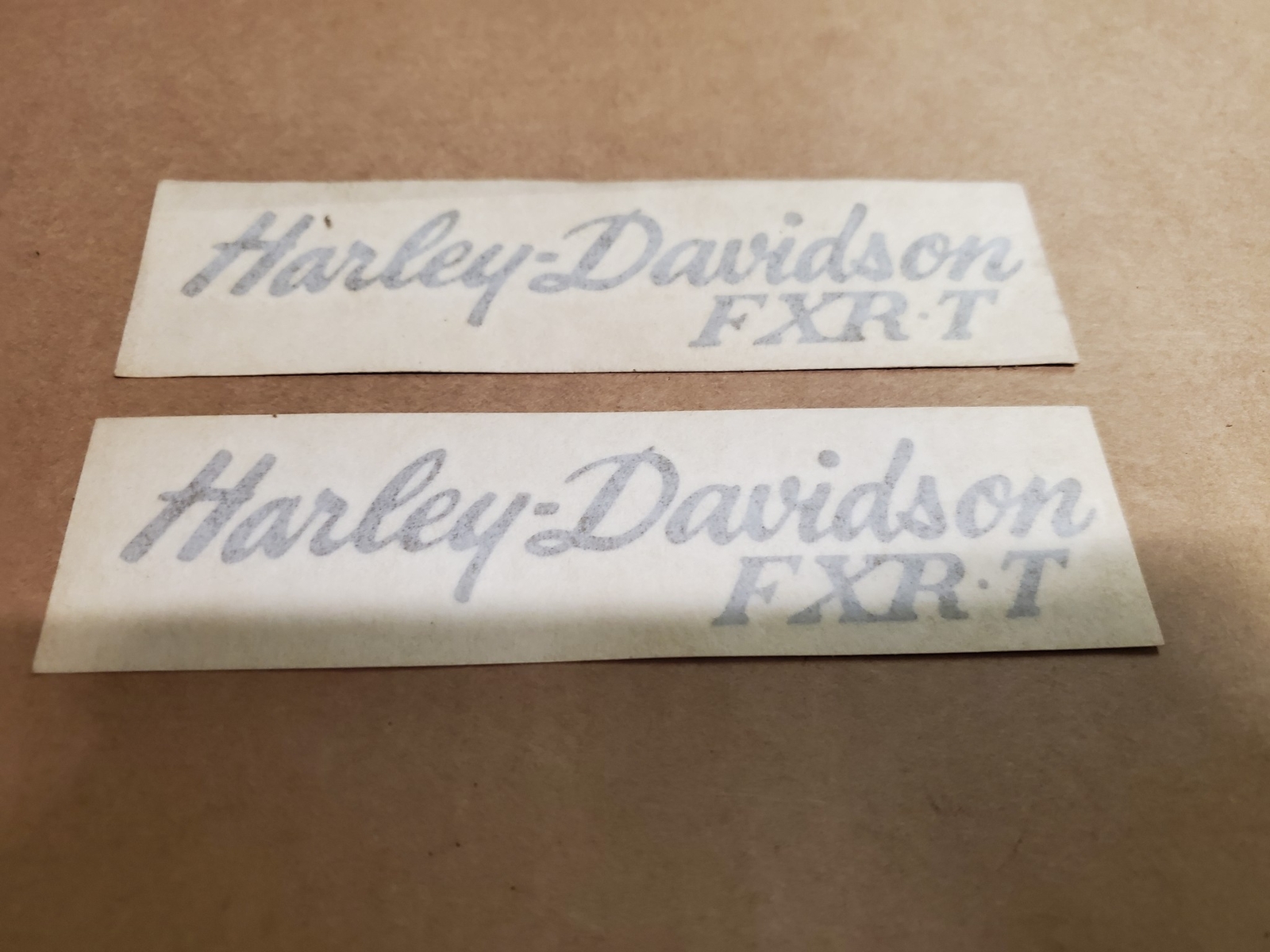 NOS Pair of Harley Davidson saddlebags fairing tank decal PN 14050-83 ...