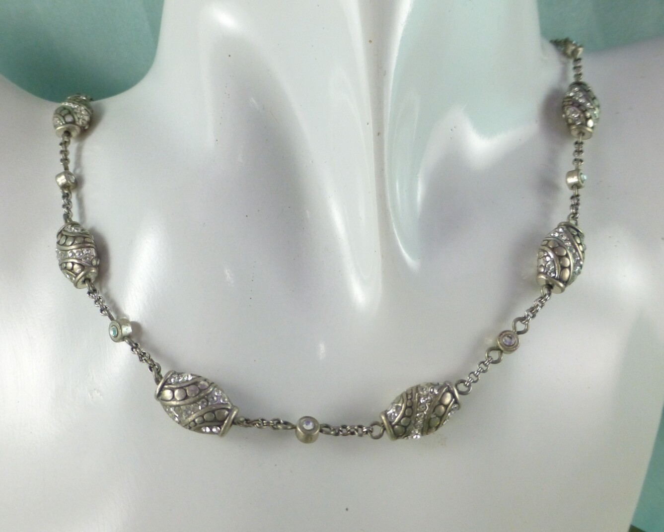 Vintage BSK Gold Tone Crystal Brooch Pin Dome Shaped … - Gem