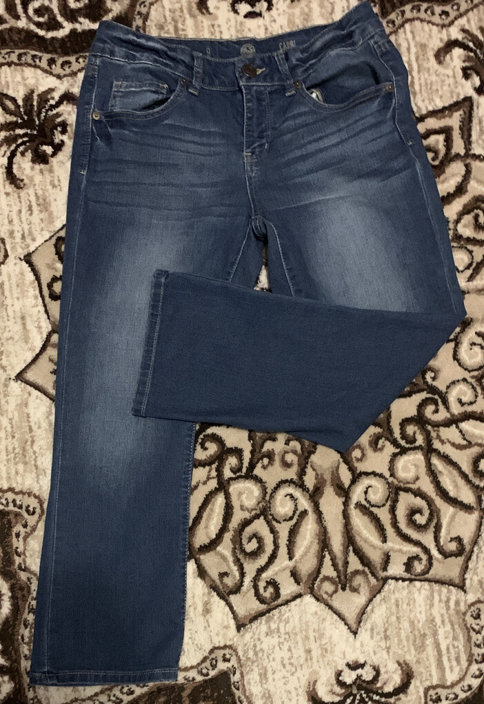 Women’s So Capri Pants Blue Jeans Size 9 Preowned | eBay