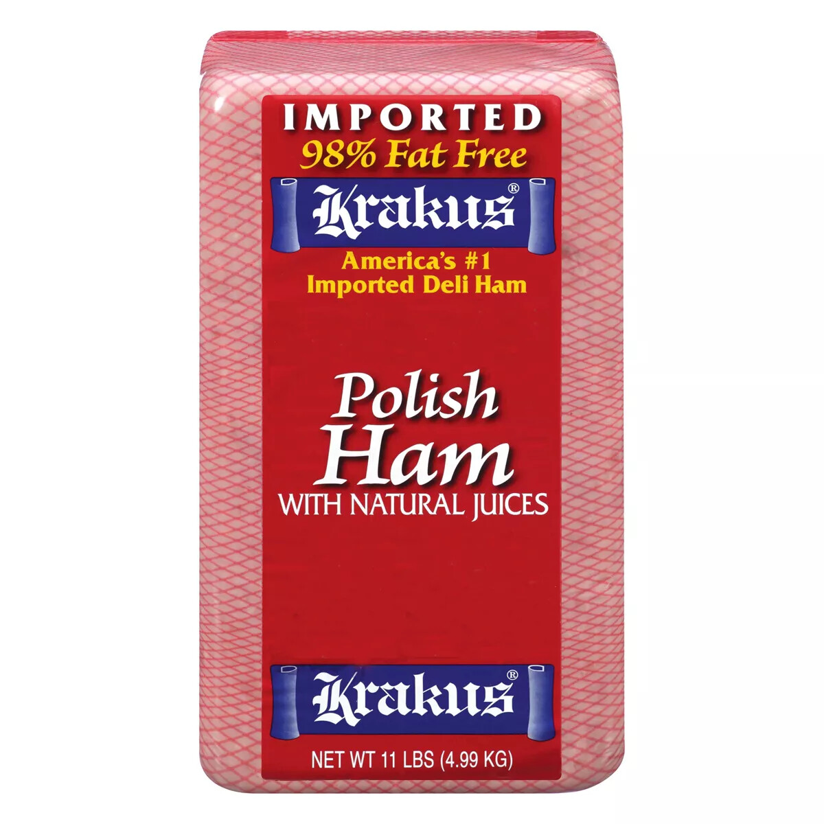 Krakus Imported Polish Boiled Deli HALF Ham ONLY 5.5lb !! US SELLER ...