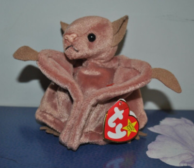VTG TY BEANIE Baby BATTY the Bat 1996/97 Brown Retired HALLOWEEN | eBay