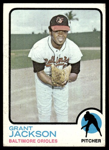 1973 Topps Grant Jackson Baltimore Orioles #396 | eBay