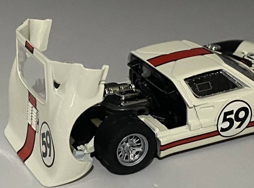 1/43 Ford Gt40 White 59 24H Le Mans 1966 Peter Revson / Skip Scott | eBay