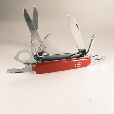 Victorinox Explorer Swiss Army Knife Split Cork No Eyelet Screw Pivot ...