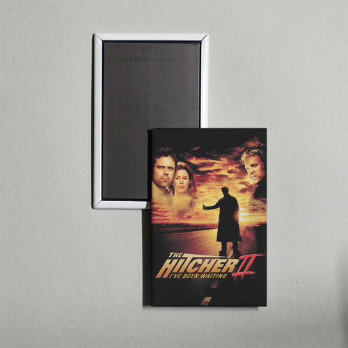 The Hitcher II I've Been Waiting Mini Movie Poster Fridge Locker Magnet ...
