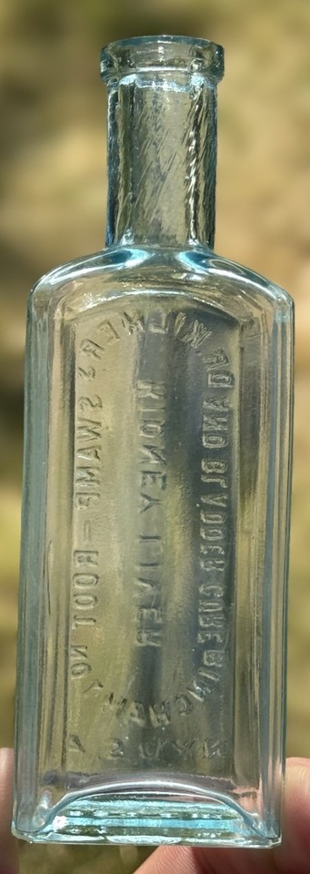 XRARE Antique 25 Cent Size Dr Kilmer Swamp Root Cure Medicine Bottle | eBay