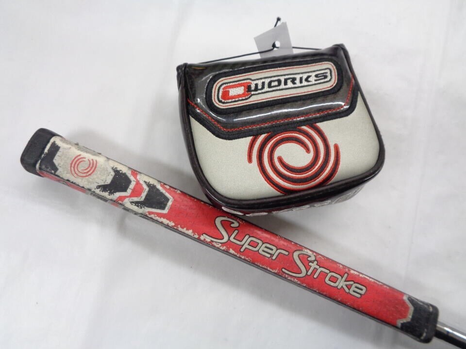 Odyssey O-WORKS RED JAILBIRD MINI S Putter 34in w/Head Cover | eBay