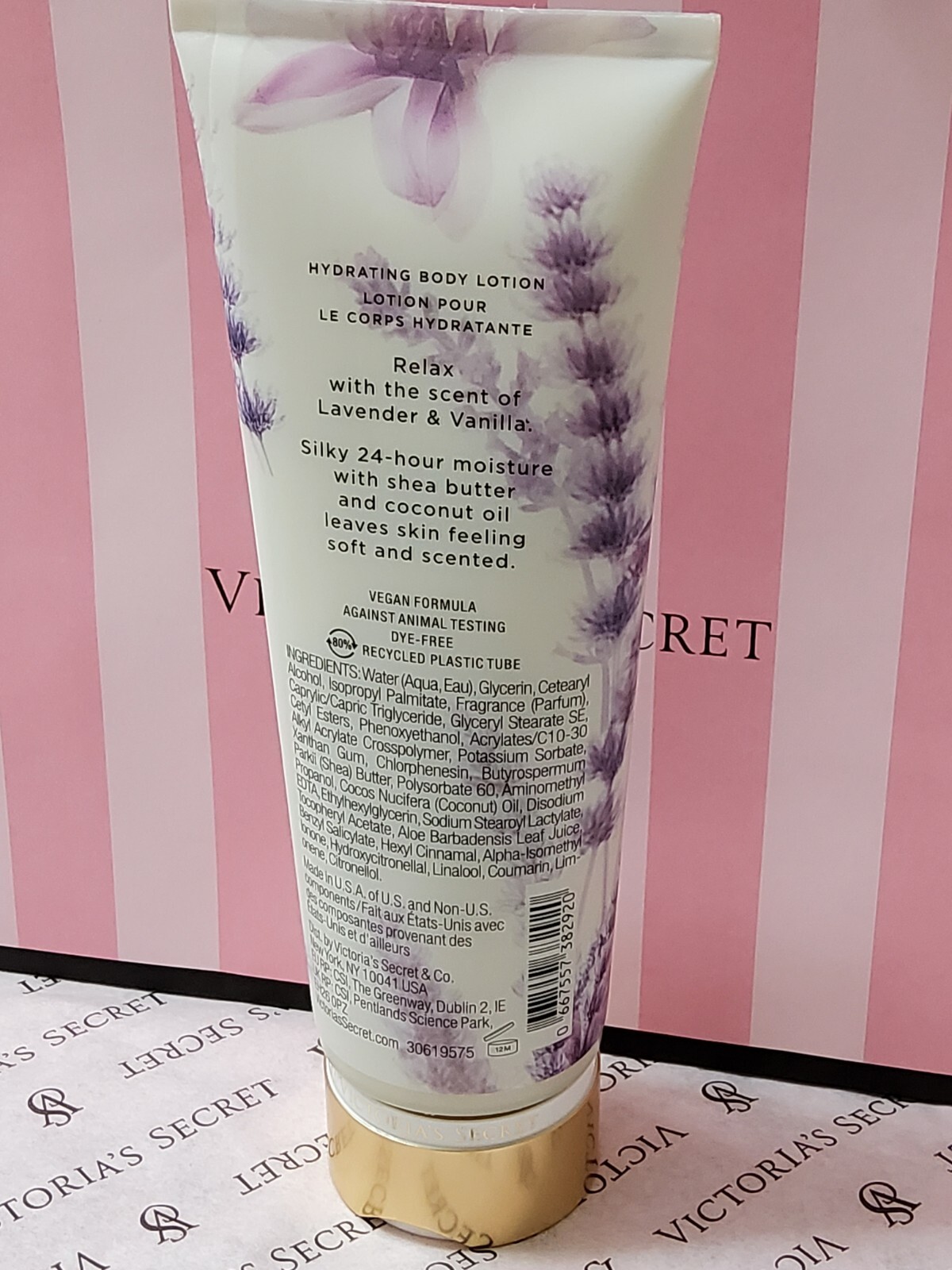 2 Pcs SET, VICTORIA'S SCRET Lavender & Vanilla Fragrance Mist & Spray ...