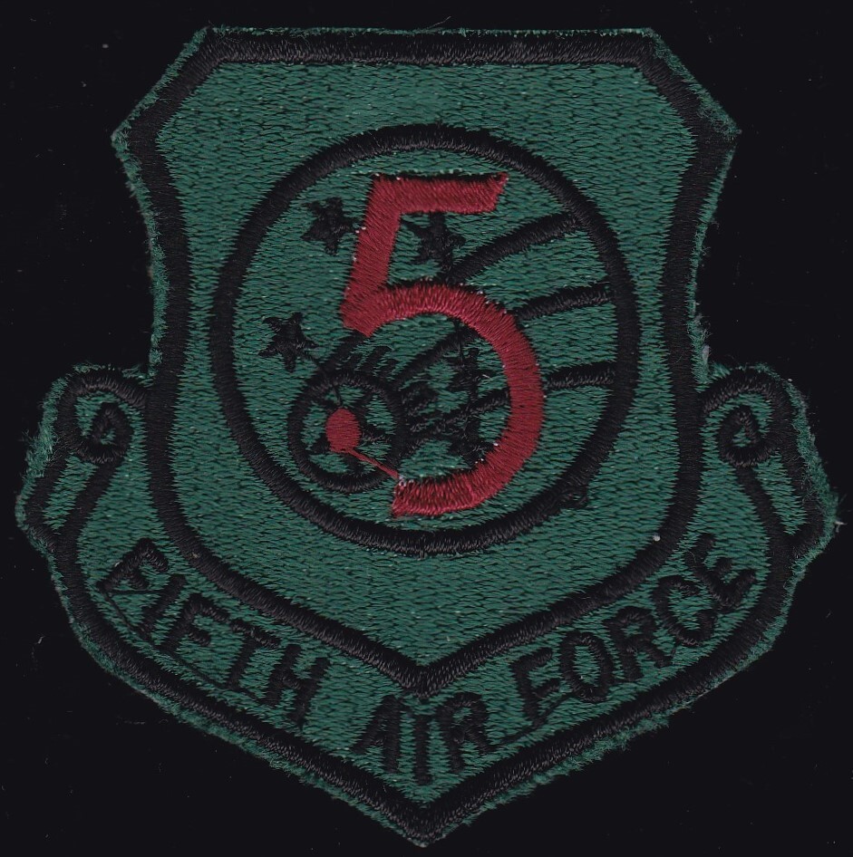 USAF 5th Air Force Patch J-17 | eBay