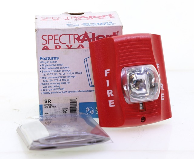 4 System Sensor SR Strobe Red and 1 P2r for sale online | eBay