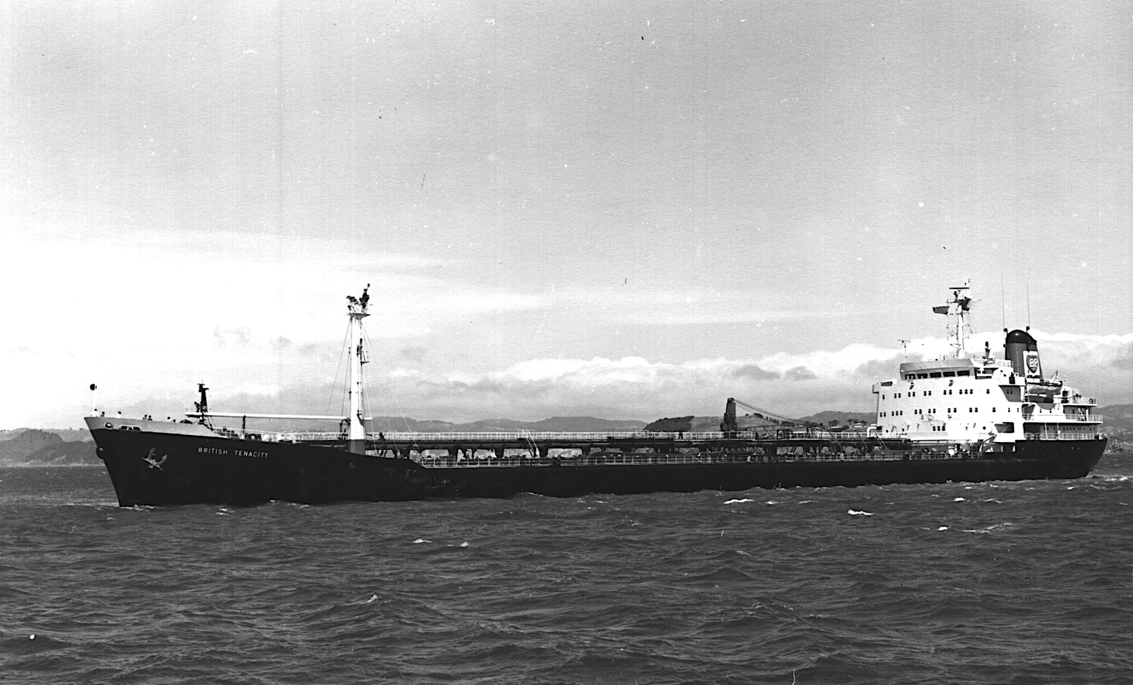 British Tenacity 1969 Ship of the BP Tankers Shipping Co OLD PHOTO ...