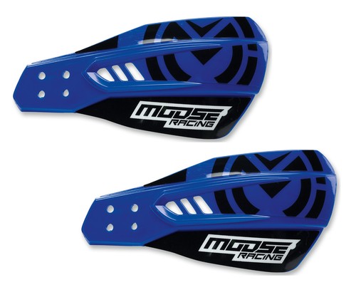 Moose Racing Qualifier Blue/Black Handguards (0635-1457) | eBay