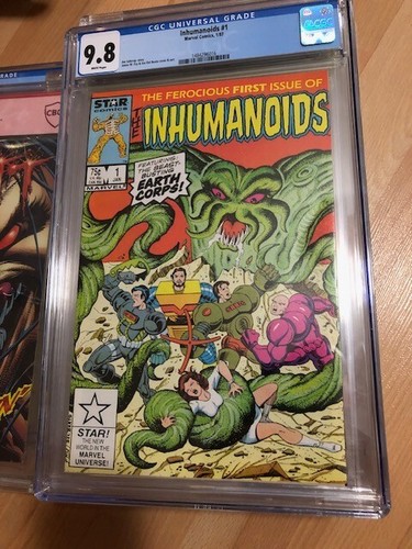 Inhumanoids #1 1987 CGC 9.8 | eBay