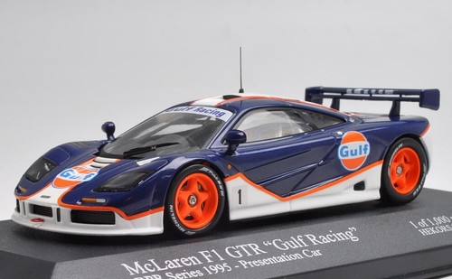 IXO 1/43 McLaren F1 GTR Gulf Racing 95 BPR GT Series 1995 #1 Model Car ...