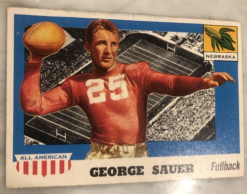 1955 Topps All American #31 * George Sauer (Nebraska) RC | eBay
