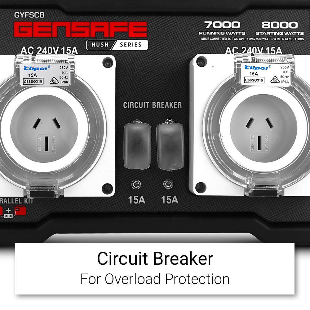 Gensafe GYFSCB Inverter Generator Parallel Kit Suits YF2300, YF3300 ...