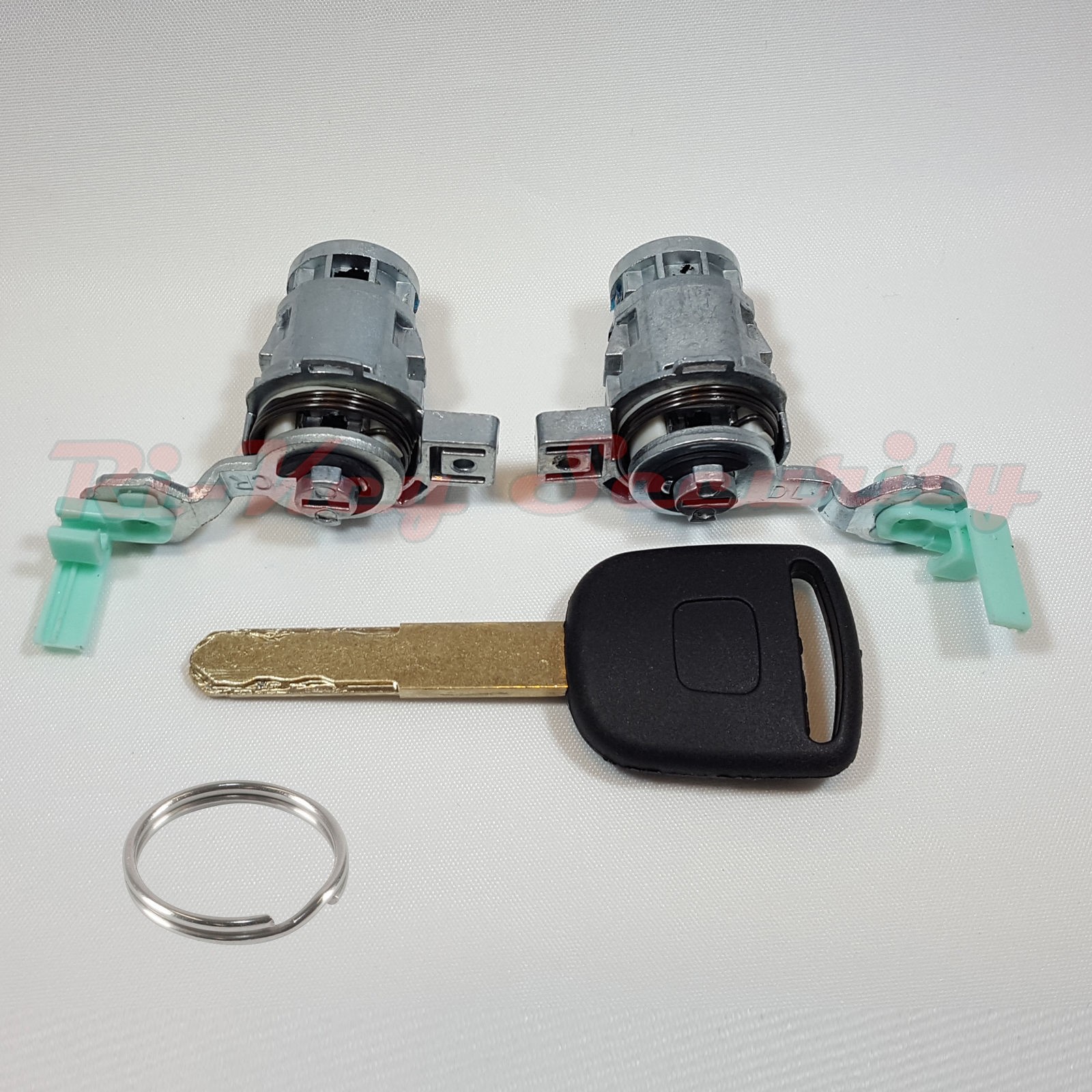New Door Lock Cylinder Set For Honda CR-V Element Driver and Passenger ...