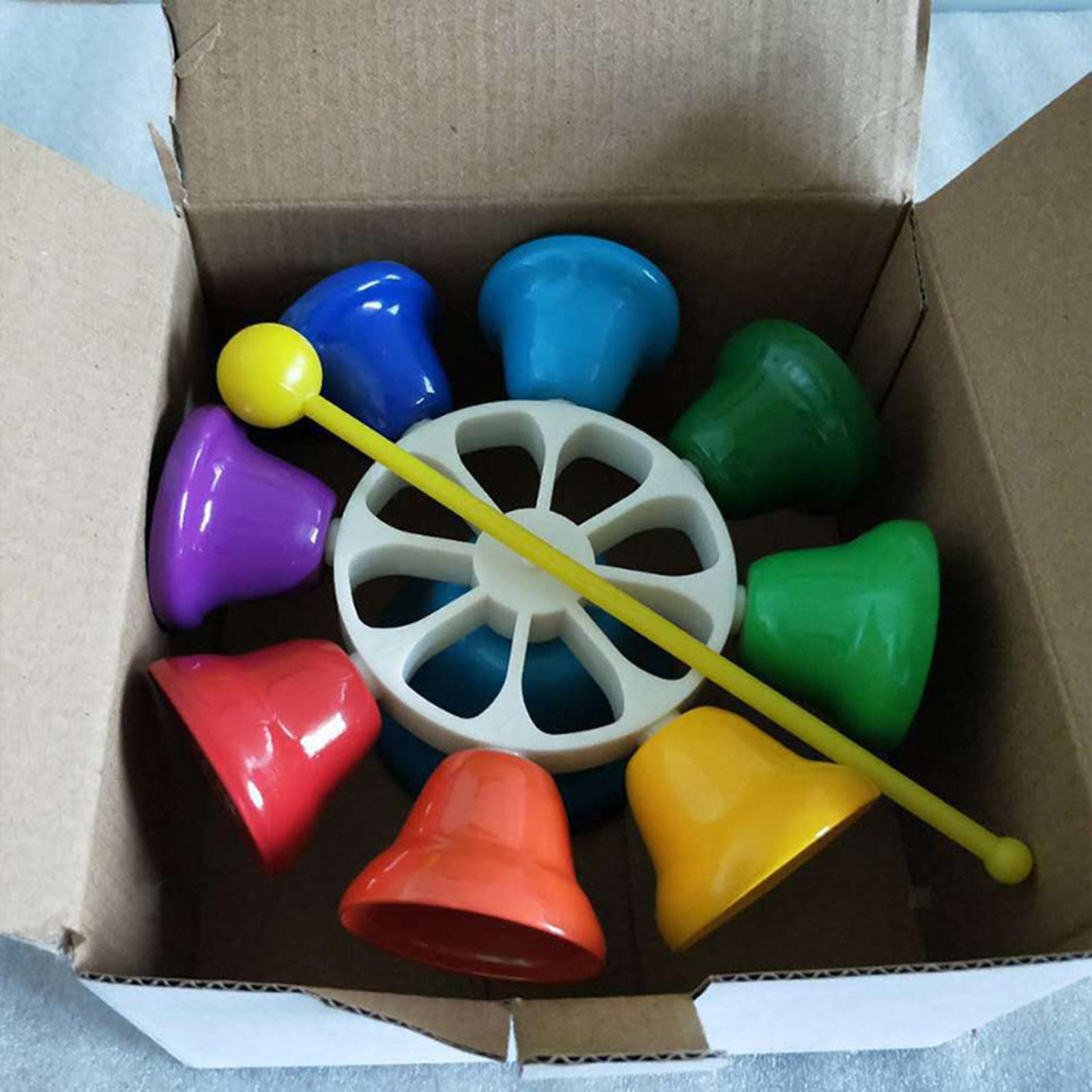 8 Note Hand Bell Toys Early Educational for Boys Girls | eBay Australia