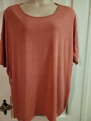NWT Lularoe 3x Irma red short sleeve shirt (R) | eBay