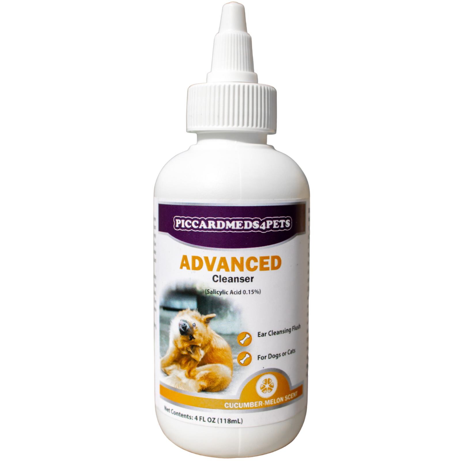 Piccardmeds4pets Advanced Ear Cleaner Solution With Aloe 4 Oz. | eBay